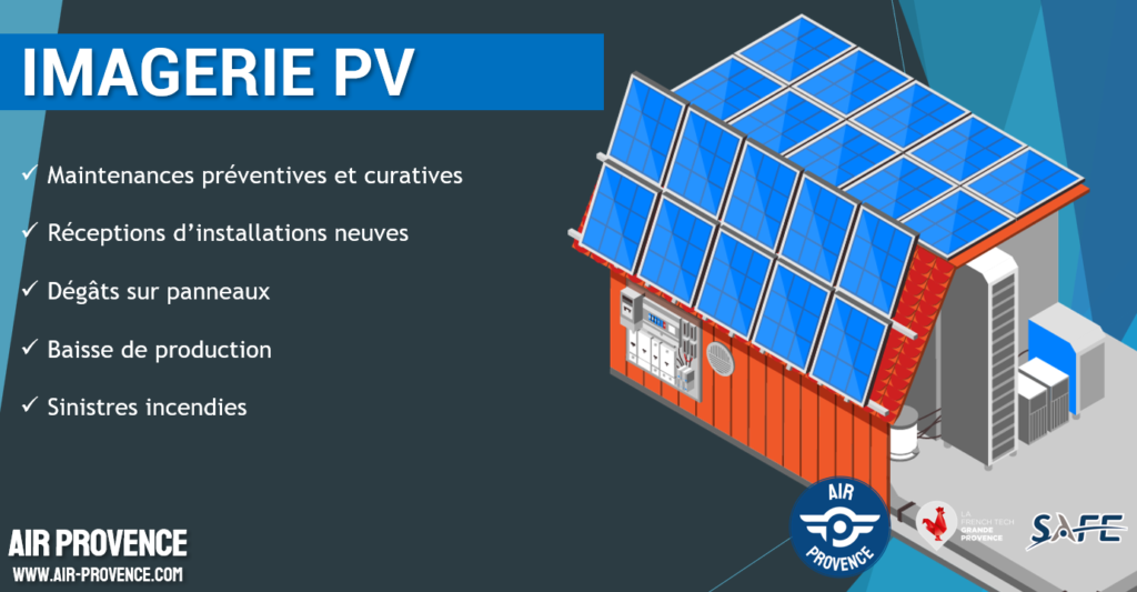 Inspection panneaux photovoltaïques - AIR PROVENCE